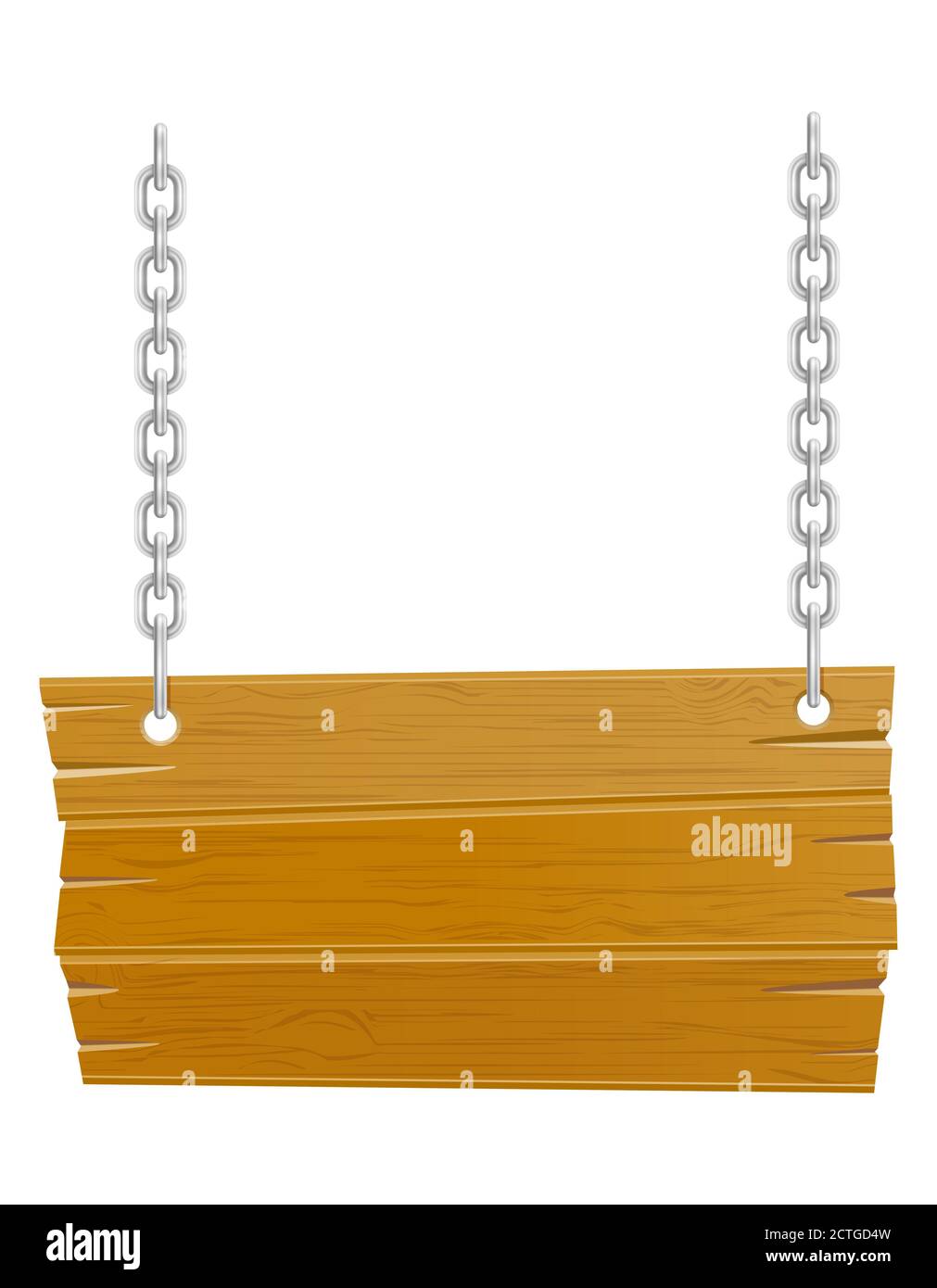 wooden old retro vintage board empty template for design vector ...