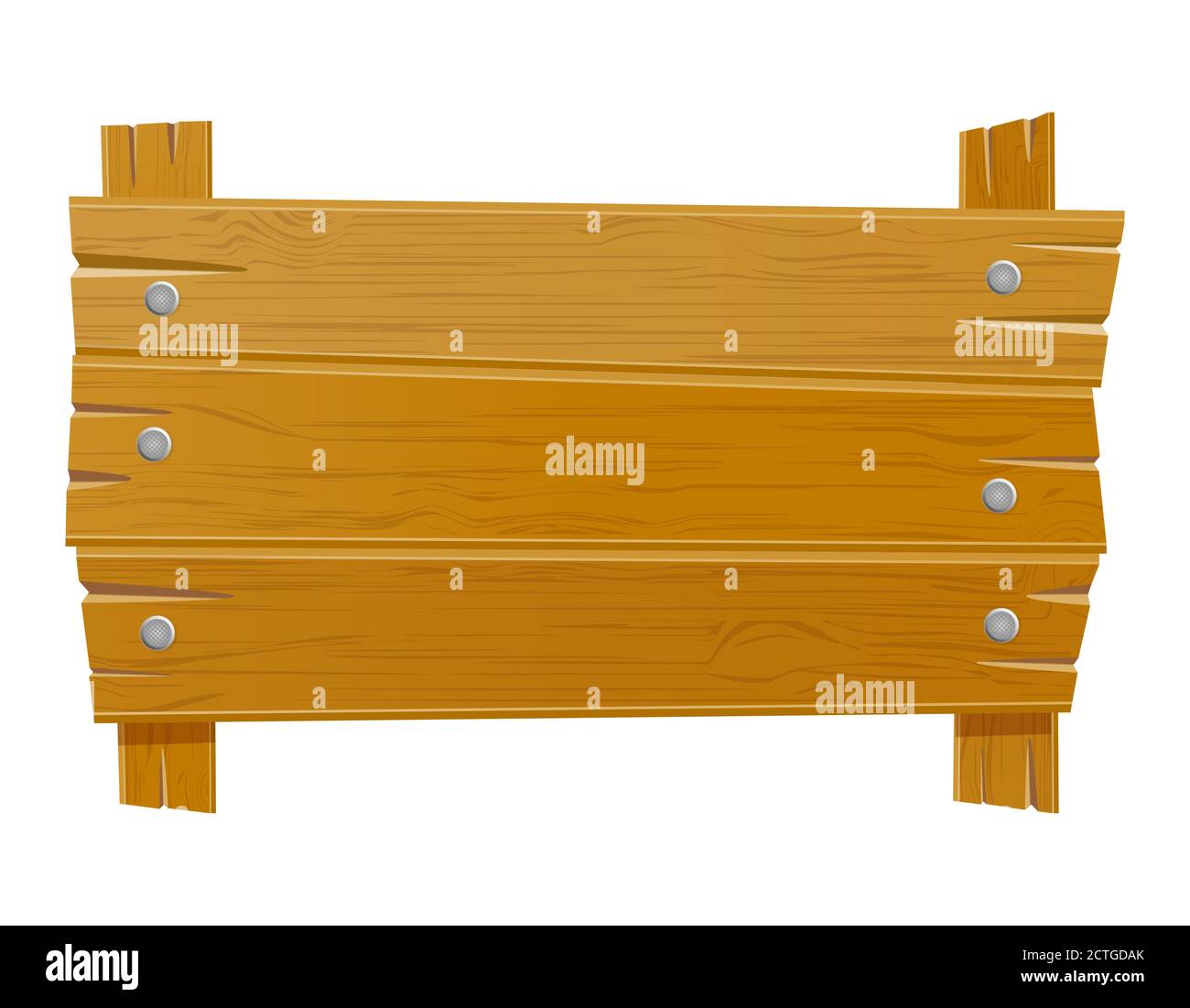 wooden old retro vintage board empty template for design vector ...