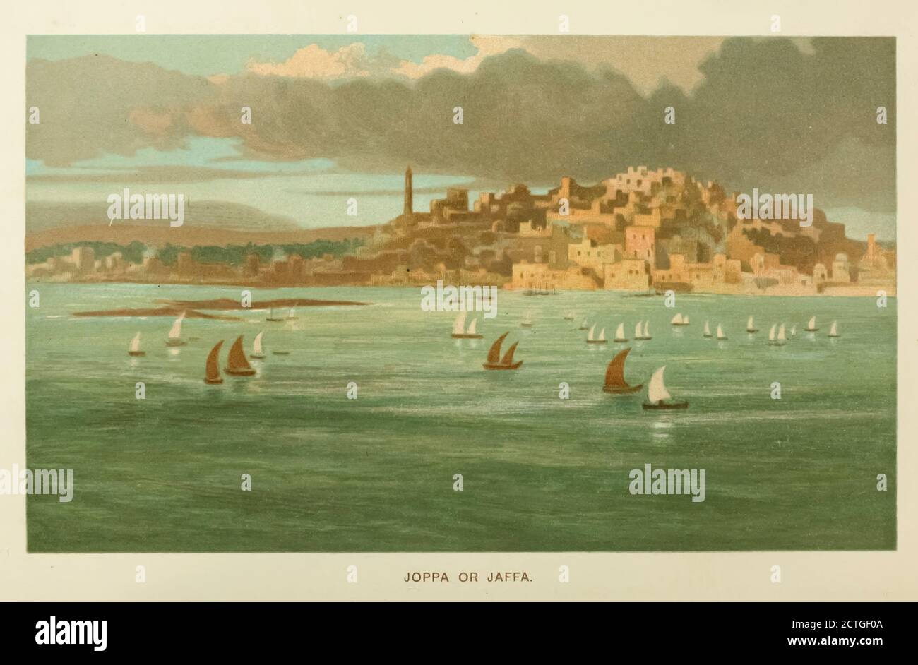 Jaffa this is a drawing it hi-res stock photography and images - Alamy