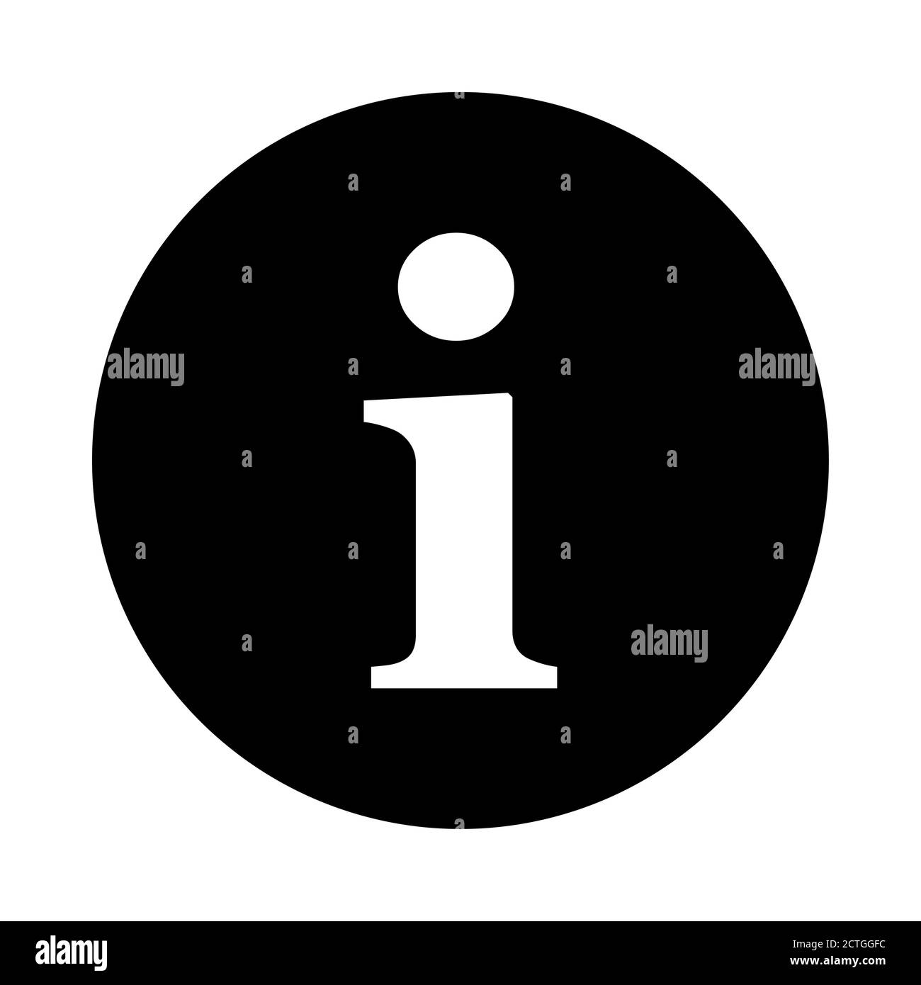 Simple Info or Information Sign. Vector Image Stock Vector Image & Art ...