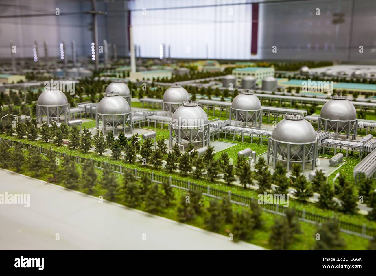 Aktobe region/Kazakhstan - May 04 2012: Scale maquette (miniature) of ...