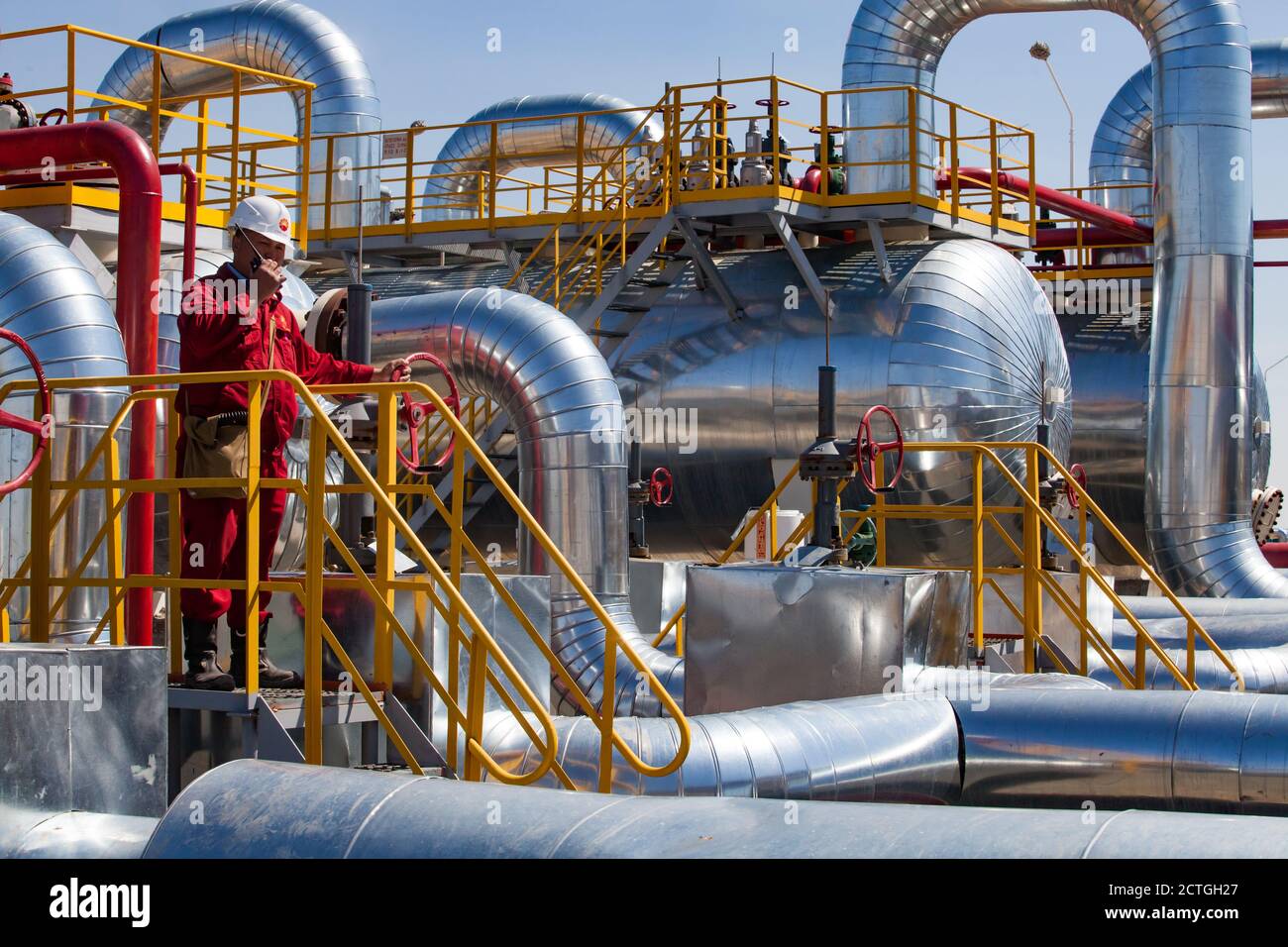 Heat exchanger tube maintenance hi-res stock photography and images - Alamy