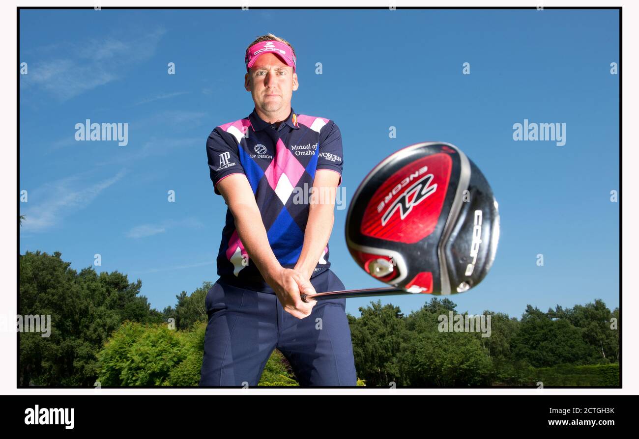 IAN POULTER, PHOTOGRAPHED AT THE WOBURN GOLF AND COUNTRY CLUB PHOTO ...