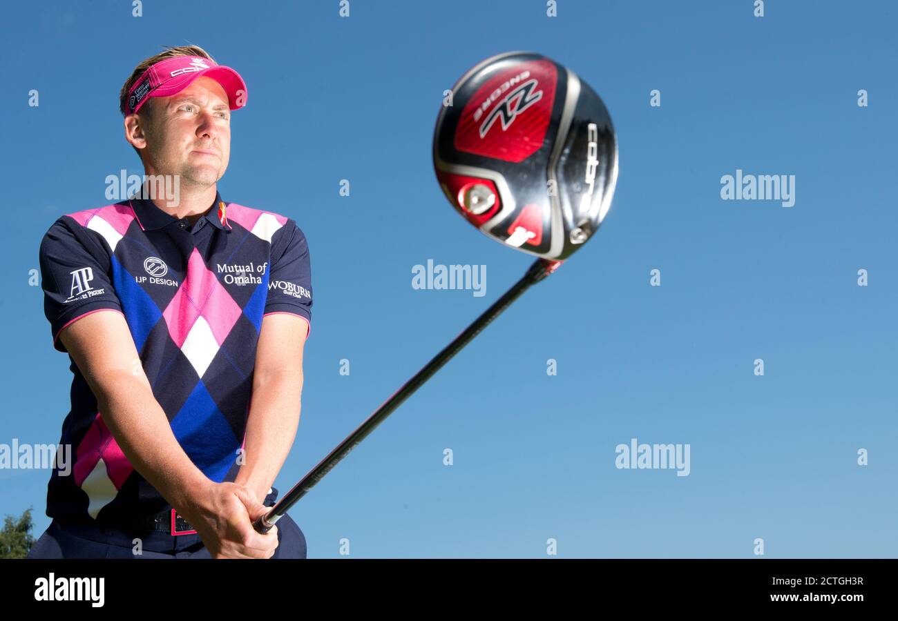IAN POULTER, PHOTOGRAPHED AT THE WOBURN GOLF AND COUNTRY CLUB PHOTO ...