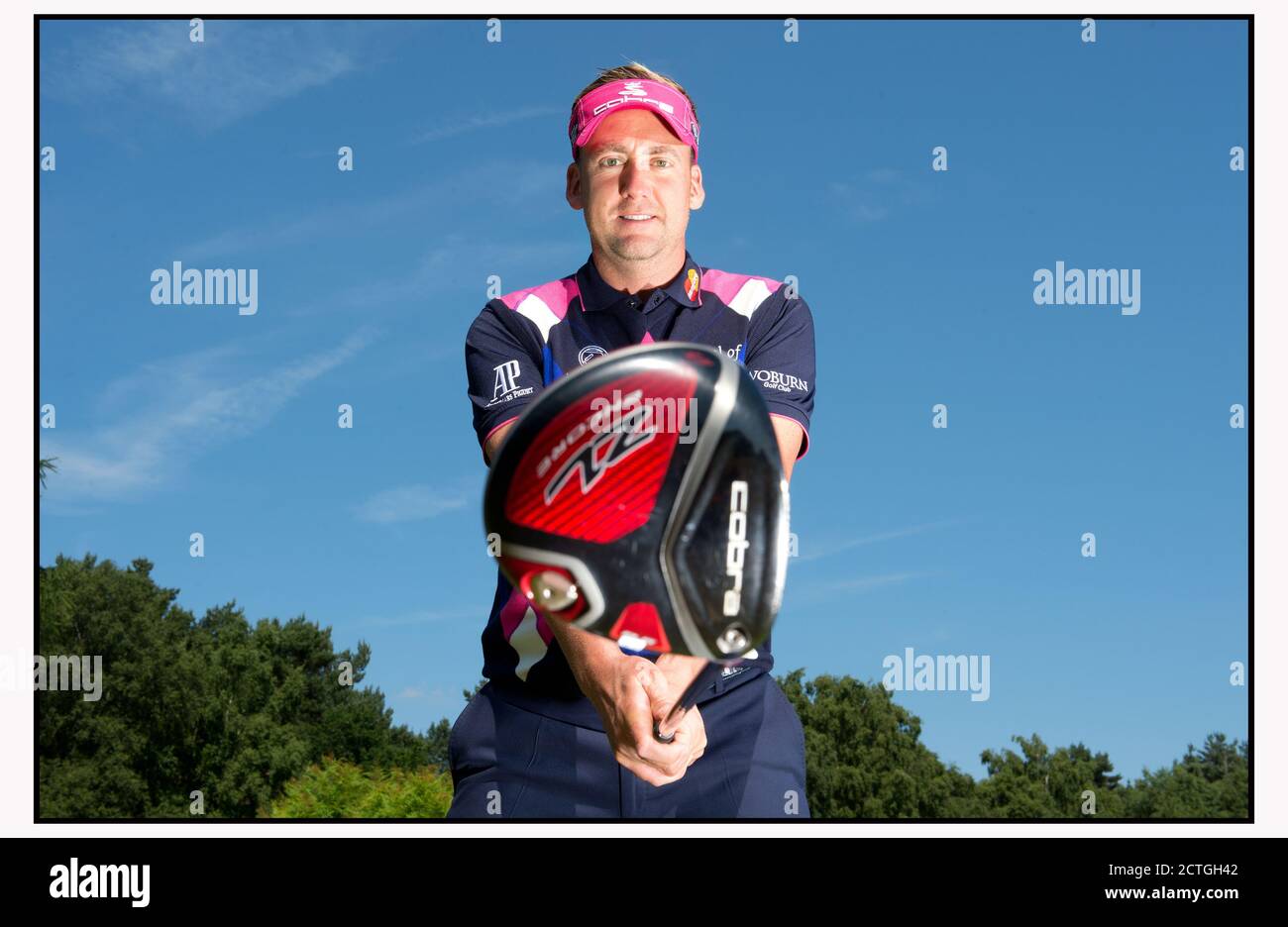 IAN POULTER, PHOTOGRAPHED AT THE WOBURN GOLF AND COUNTRY CLUB PHOTO ...