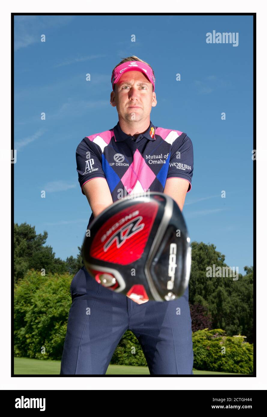 IAN POULTER, PHOTOGRAPHED AT THE WOBURN GOLF AND COUNTRY CLUB PHOTO ...