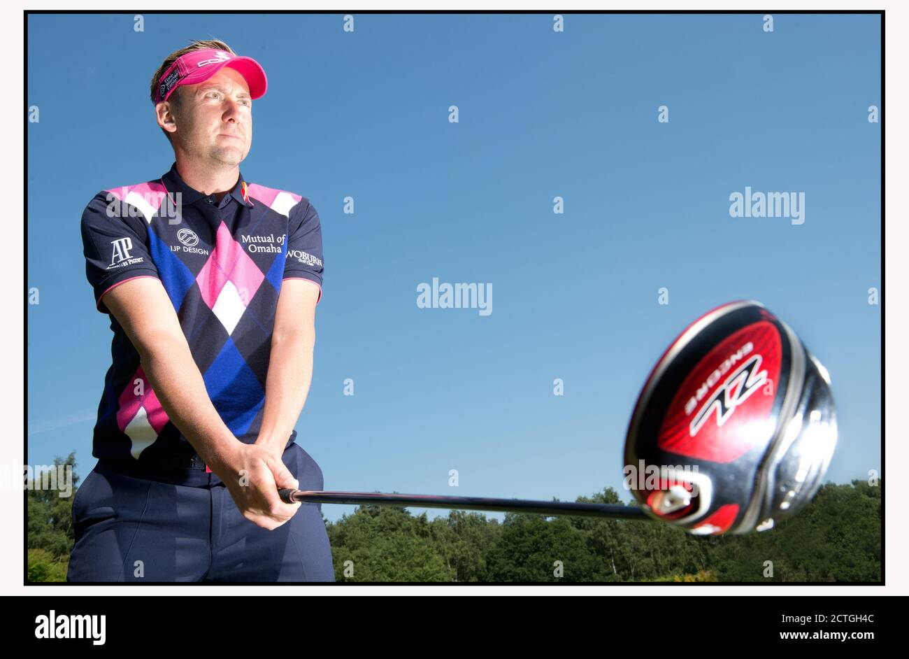 IAN POULTER, PHOTOGRAPHED AT THE WOBURN GOLF AND COUNTRY CLUB PHOTO ...