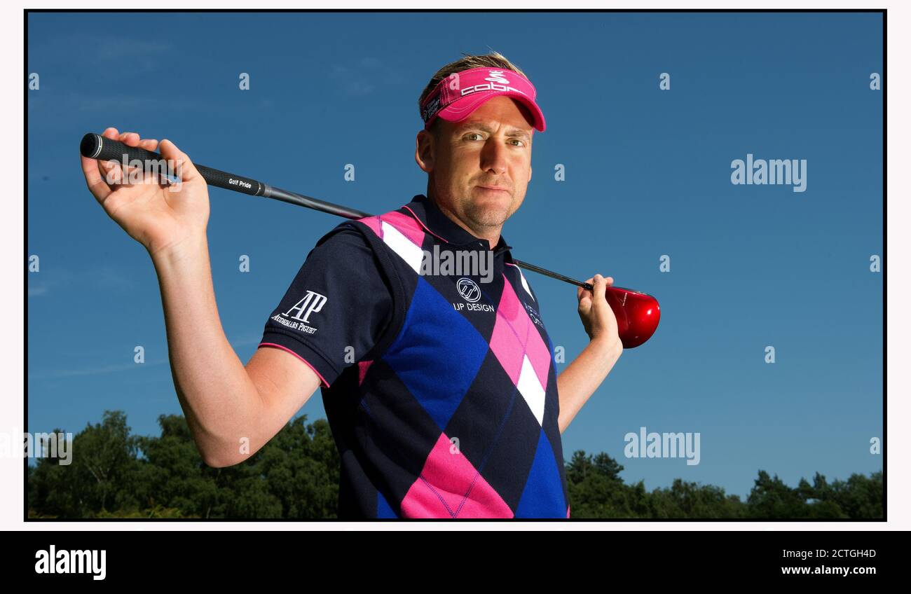 IAN POULTER, PHOTOGRAPHED AT THE WOBURN GOLF AND COUNTRY CLUB PHOTO ...