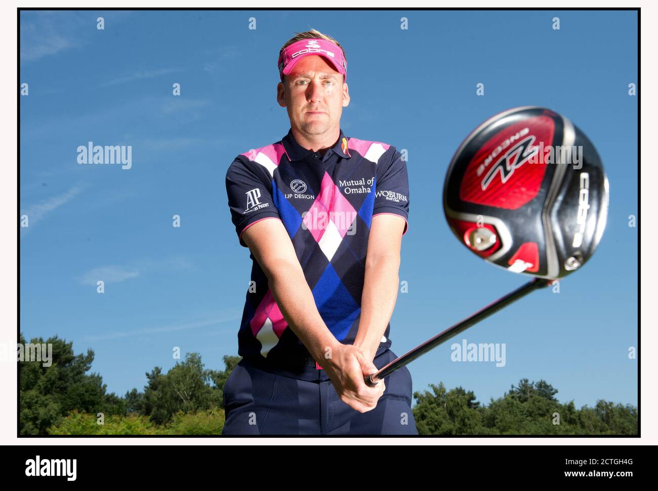 IAN POULTER, PHOTOGRAPHED AT THE WOBURN GOLF AND COUNTRY CLUB PHOTO ...