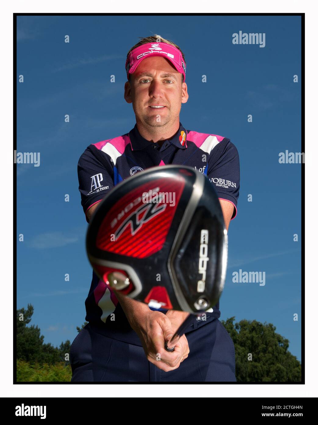 IAN POULTER, PHOTOGRAPHED AT THE WOBURN GOLF AND COUNTRY CLUB PHOTO ...