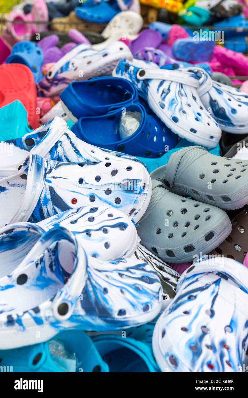 Plastic shoes hi-res stock photography and images - Alamy