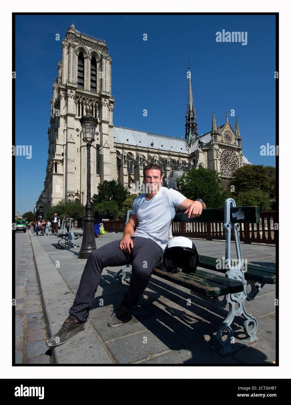 LIONS AND WELSH RUGBY PLAYER JAMIE ROBERTS ENJOYING LIFE AND PLAYING IN ...