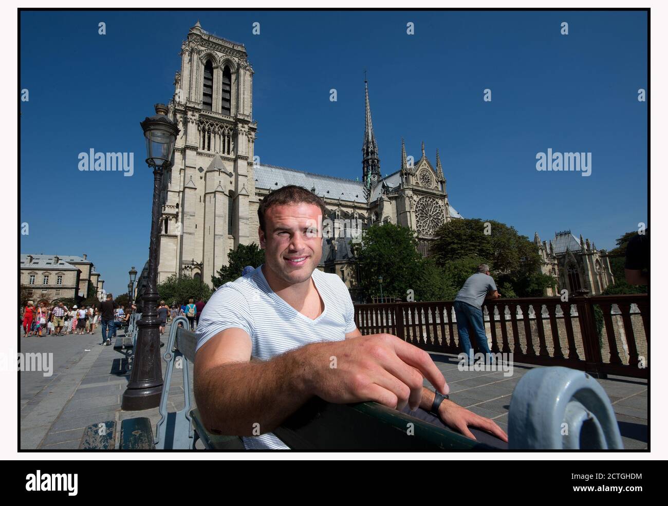 LIONS AND WELSH RUGBY PLAYER JAMIE ROBERTS ENJOYING LIFE AND PLAYING IN ...