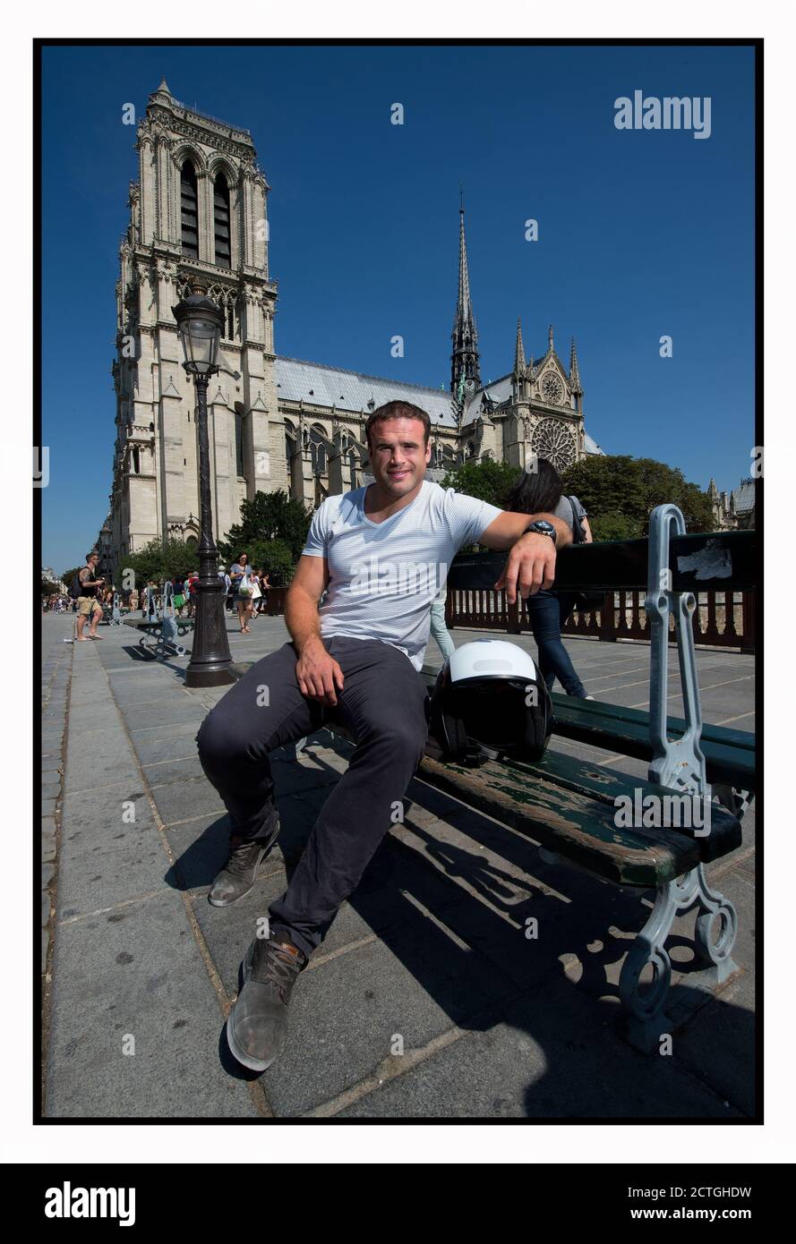 LIONS AND WELSH RUGBY PLAYER JAMIE ROBERTS ENJOYING LIFE AND PLAYING IN ...