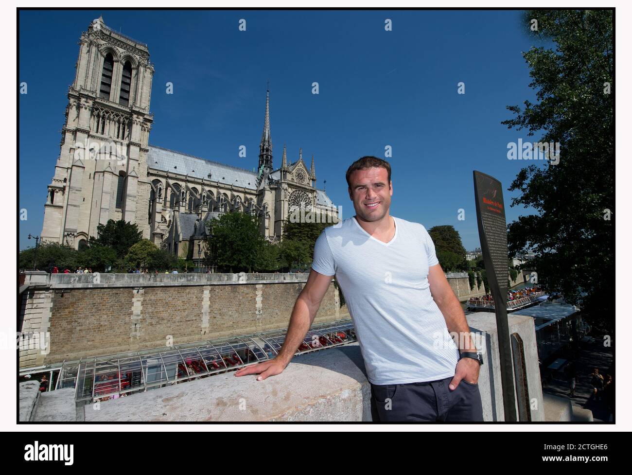 LIONS AND WELSH RUGBY PLAYER JAMIE ROBERTS ENJOYING LIFE AND PLAYING IN ...
