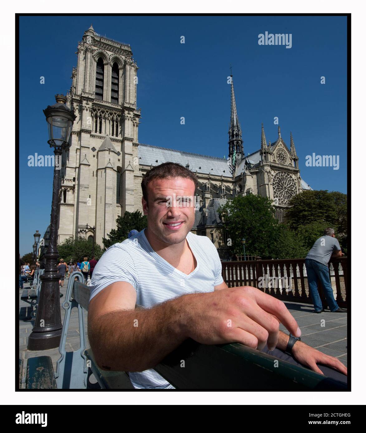 LIONS AND WELSH RUGBY PLAYER JAMIE ROBERTS ENJOYING LIFE AND PLAYING IN ...