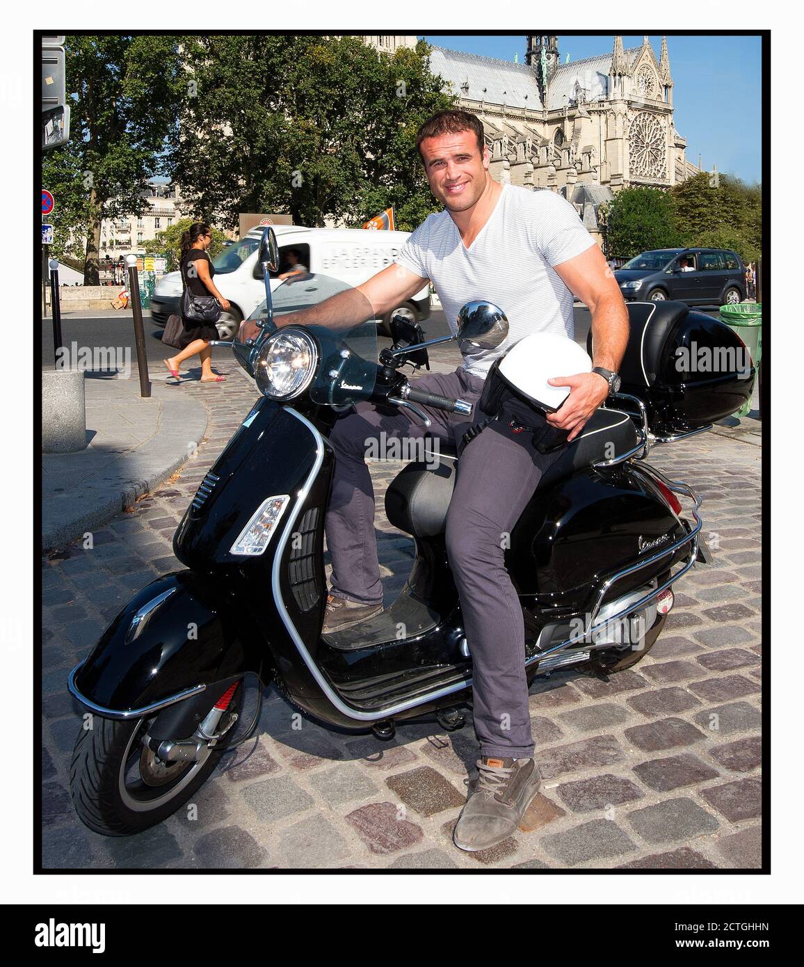 LIONS AND WELSH RUGBY PLAYER JAMIE ROBERTS ENJOYING LIFE AND PLAYING IN ...