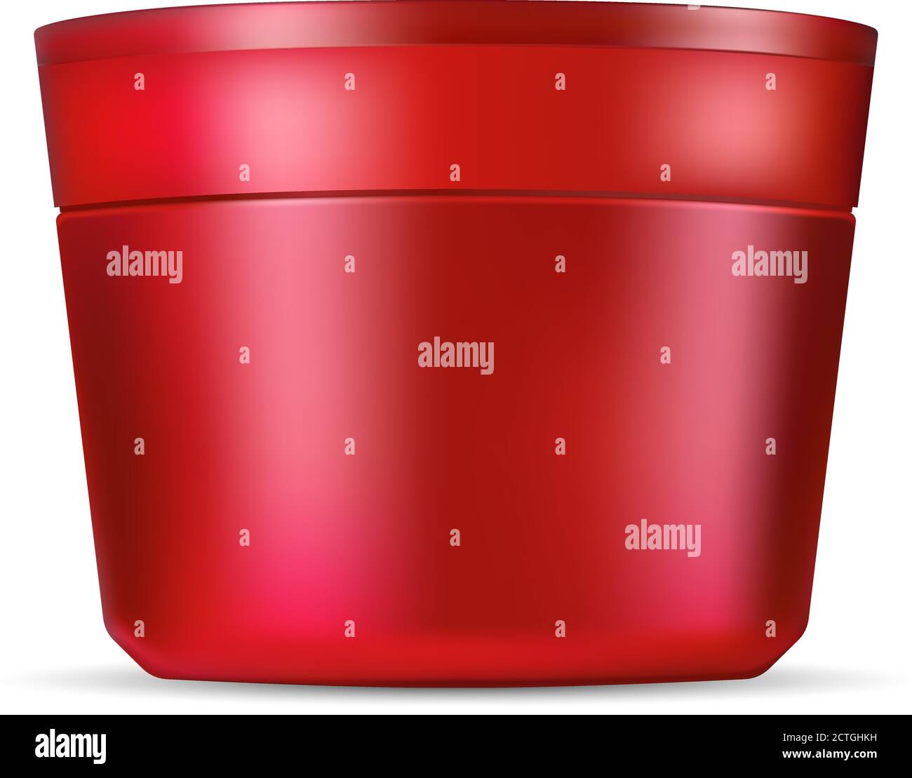 Cosmetic jar mockup for cream, ointment, powder and other products ...