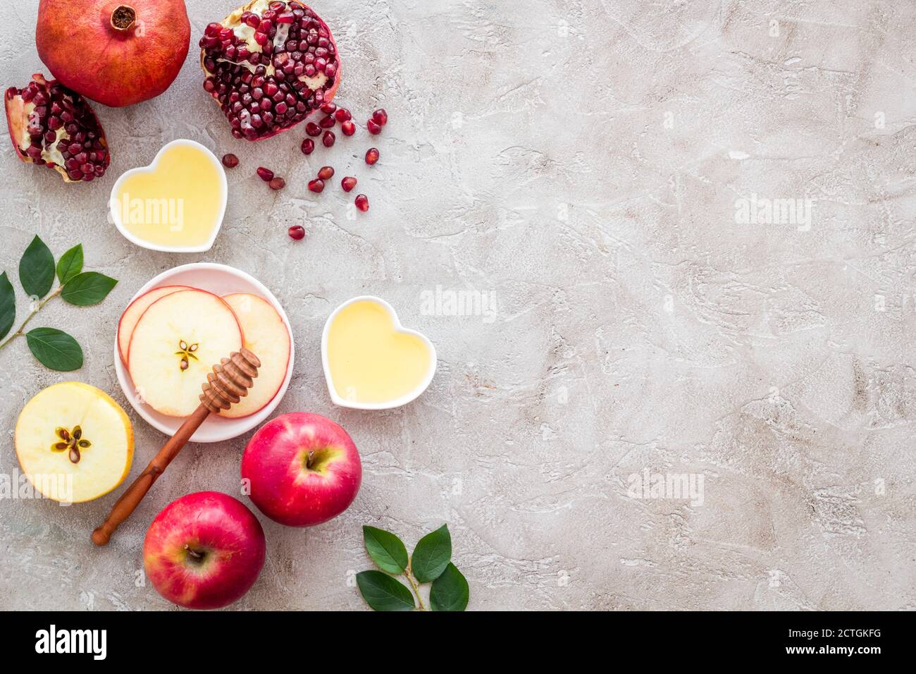 Jewish Rosh Hashanah postcard greeting holiday concept Stock Photo - Alamy