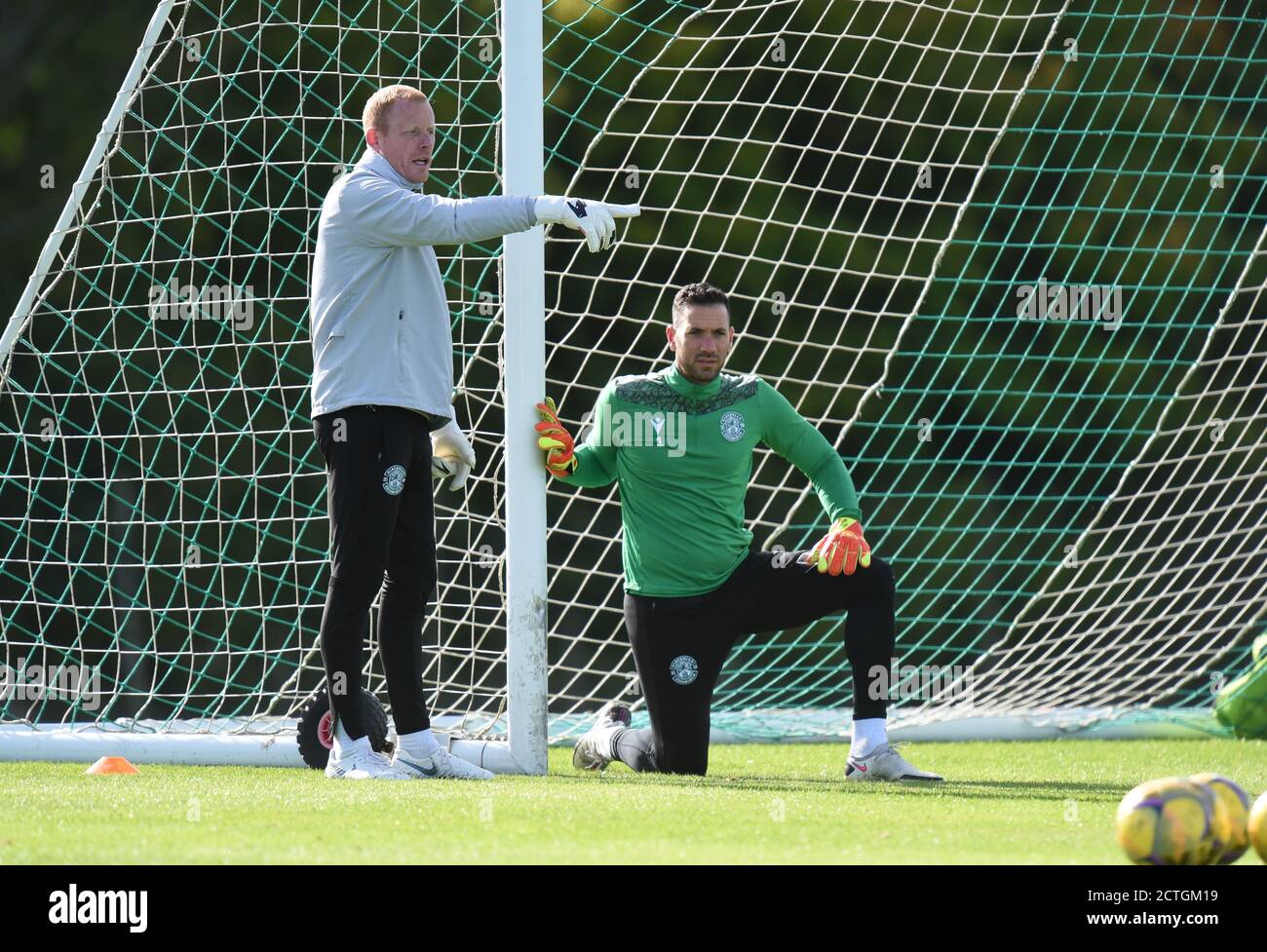 Goalkeeping coach hi-res stock photography and images - Alamy