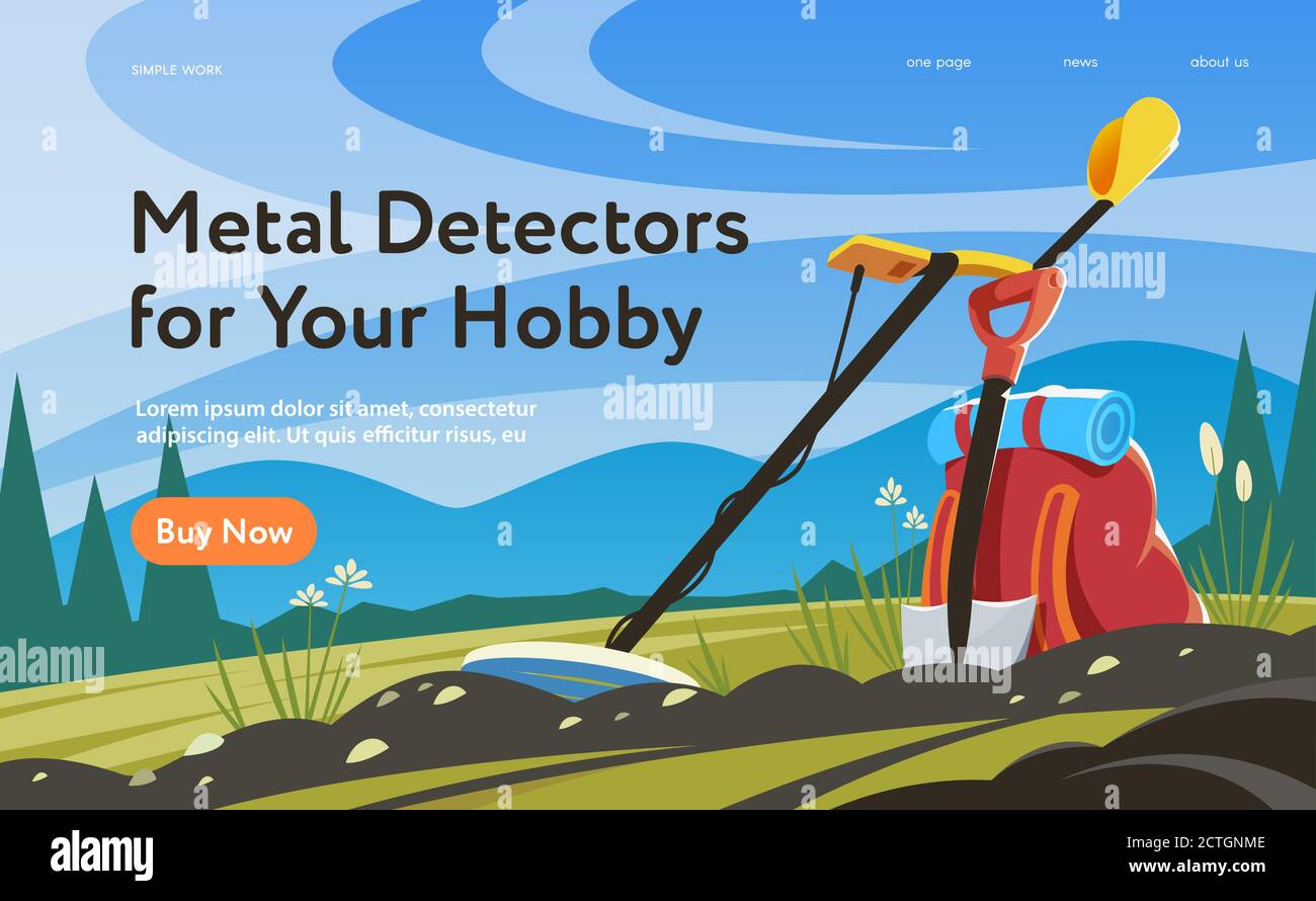 Metal detectors Stock Vector Images - Alamy