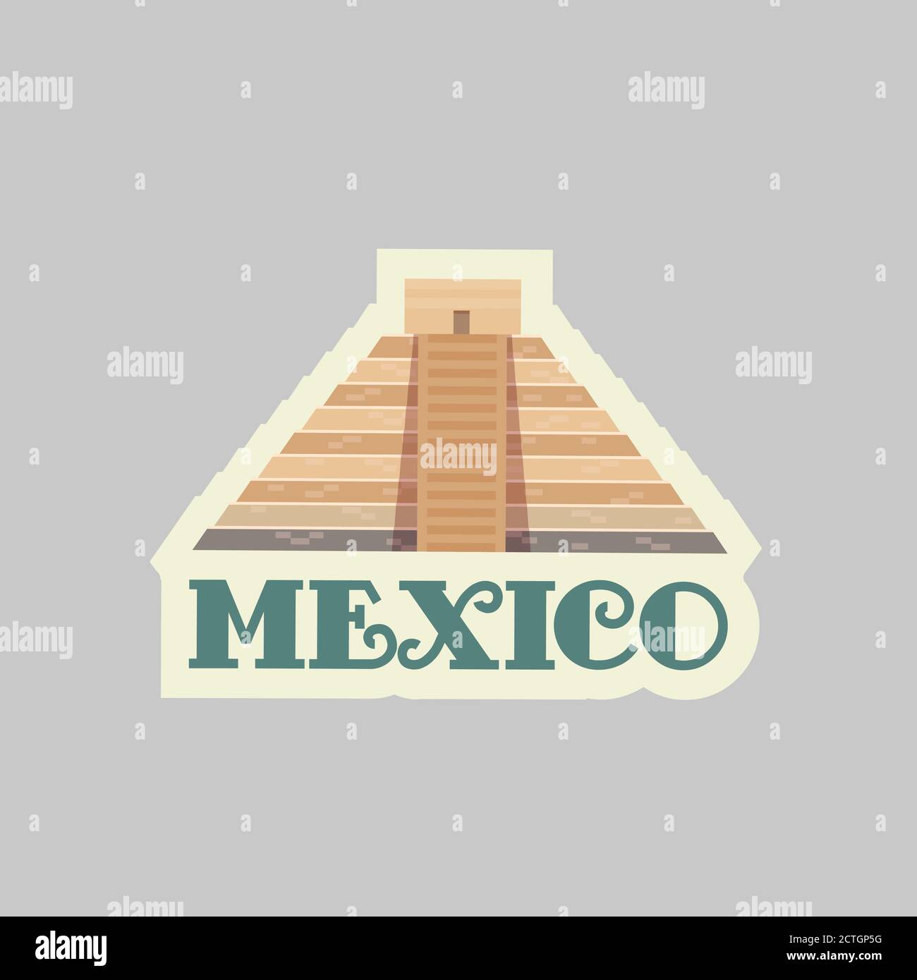 Travel mexico tourism Stock Vector Images - Alamy
