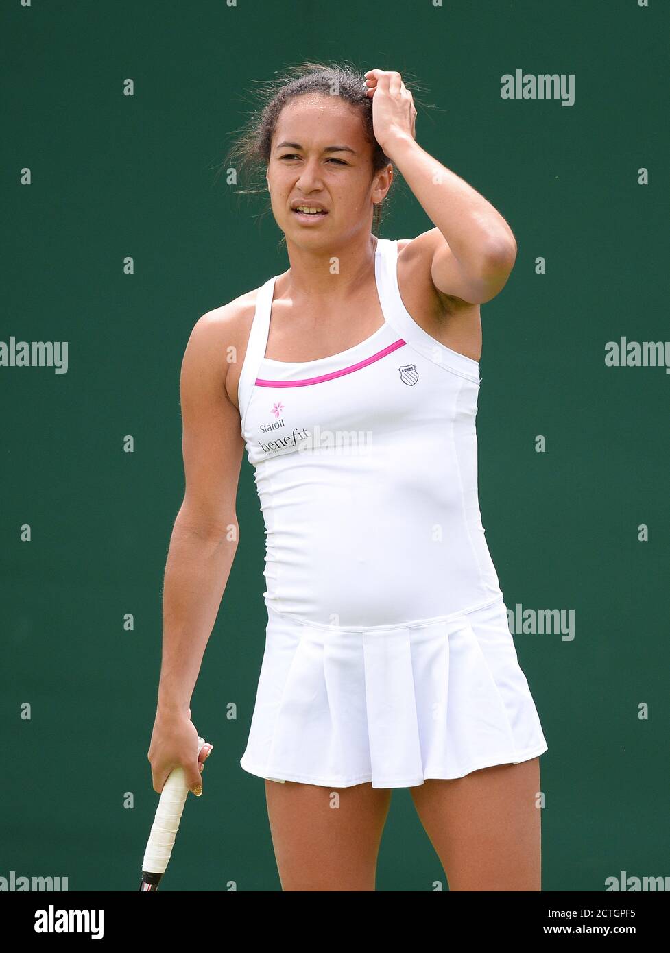 HEATHER WATSON PRACTICES AT WIMBLEDON PICTURE CREDIT : MARK PAIN ...