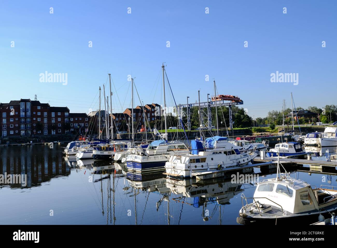 Lancashire marina water boats hi-res stock photography and images - Alamy
