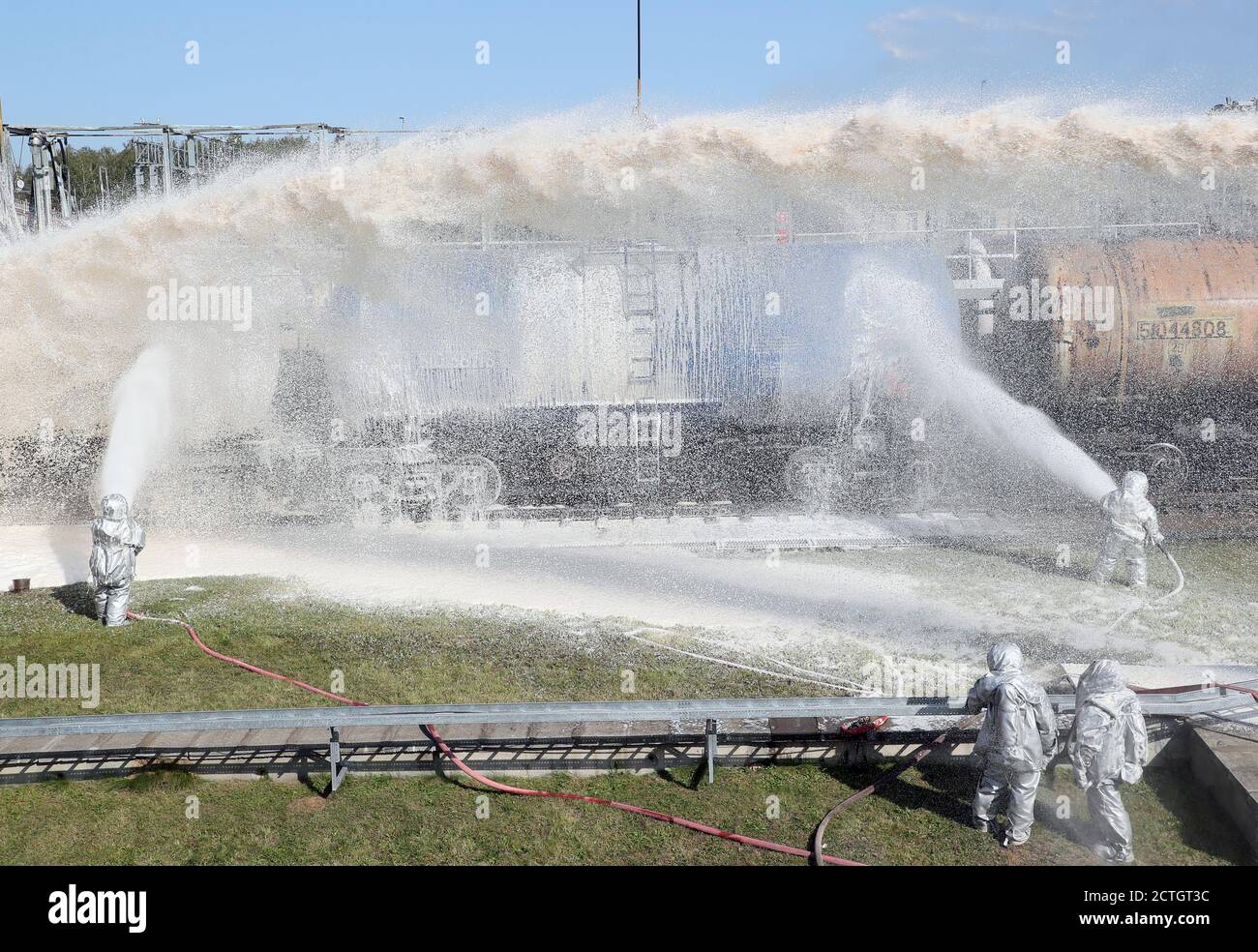 Firefighting Train High Resolution Stock Photography and Images - Alamy