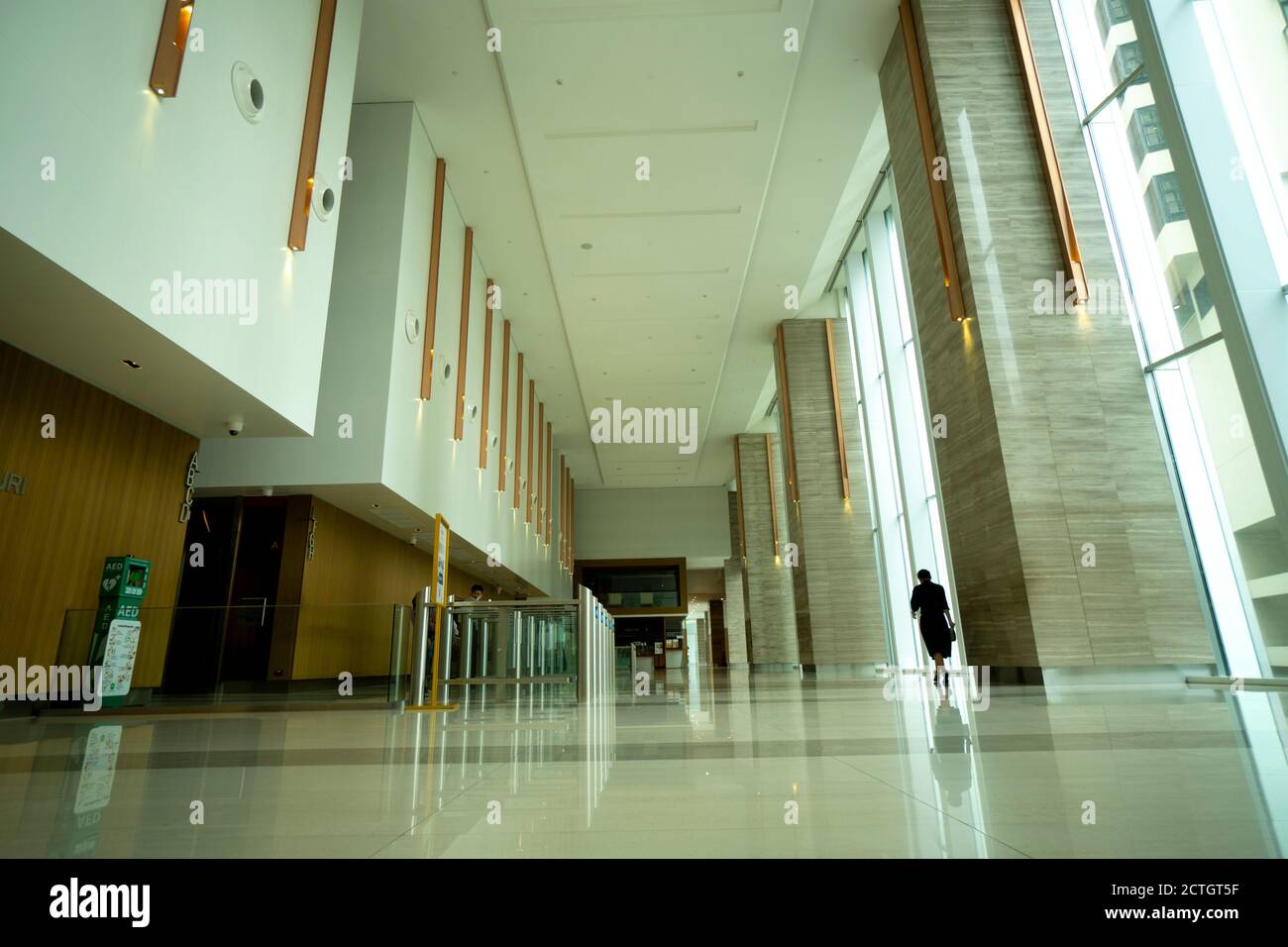 Building Atrium reception hall Stock Photo - Alamy
