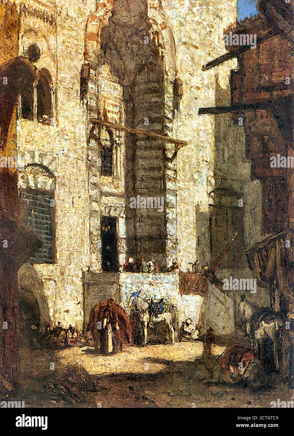 Mosque painting cairo hi-res stock photography and images - Alamy