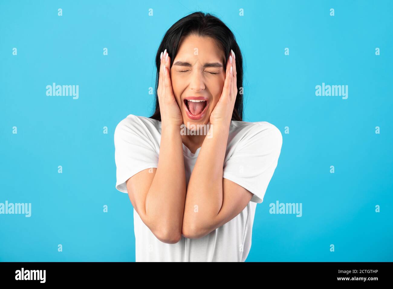 Screaming with pleasure hi-res stock photography and images - Alamy