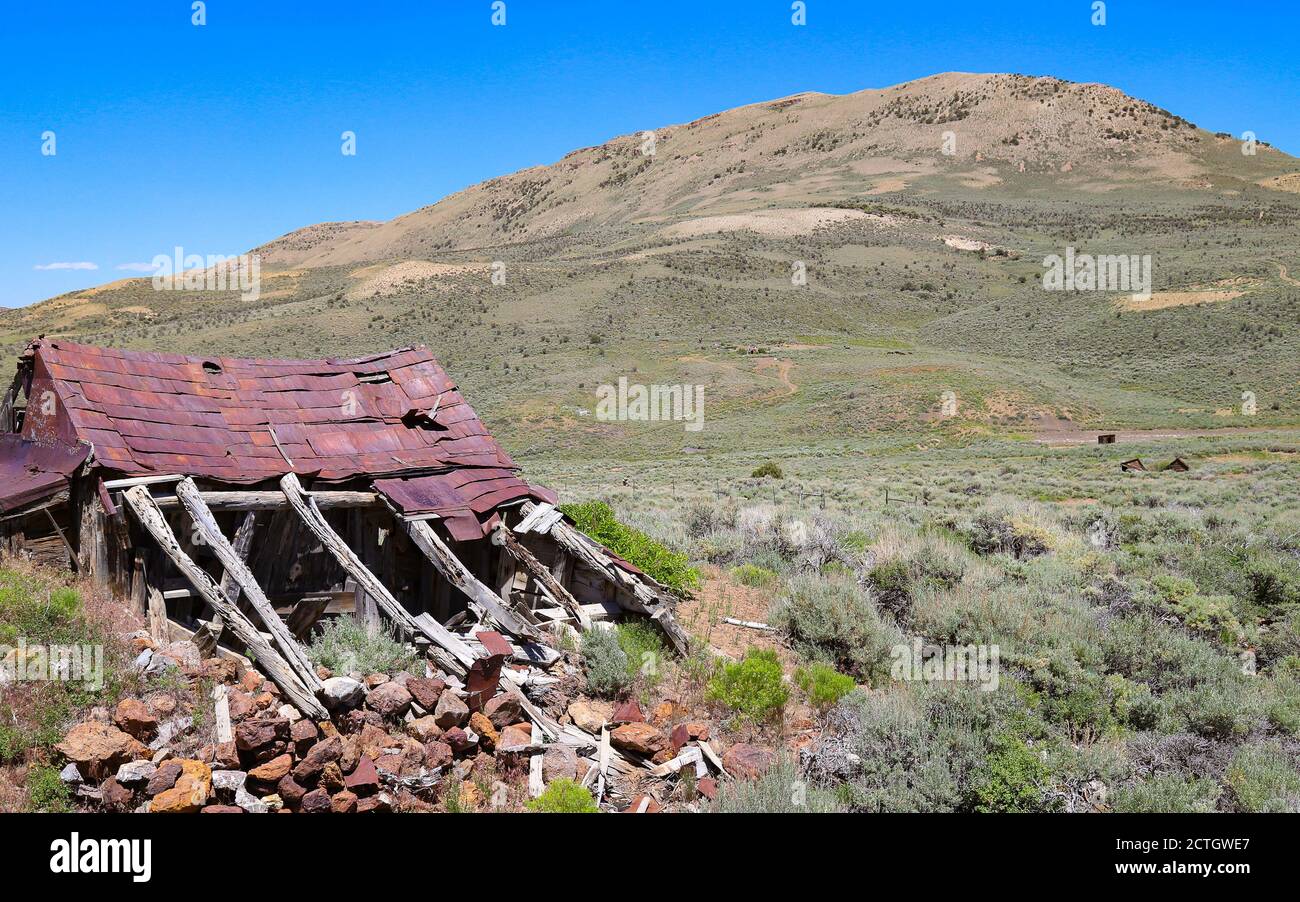 Hamilton nevada ghost town hi-res stock photography and images - Alamy
