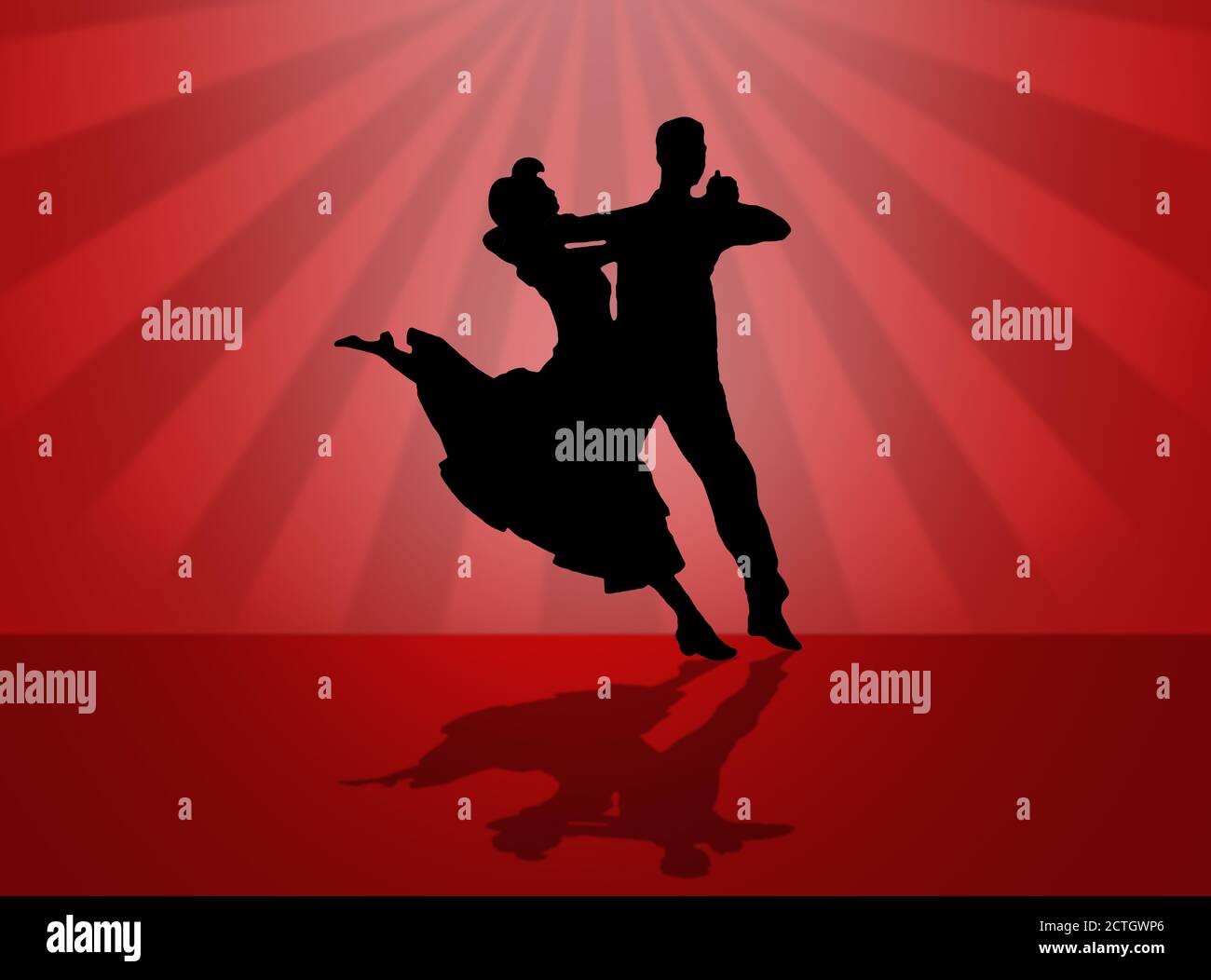 Latin , Salsa Dance couple Stock Photo - Alamy