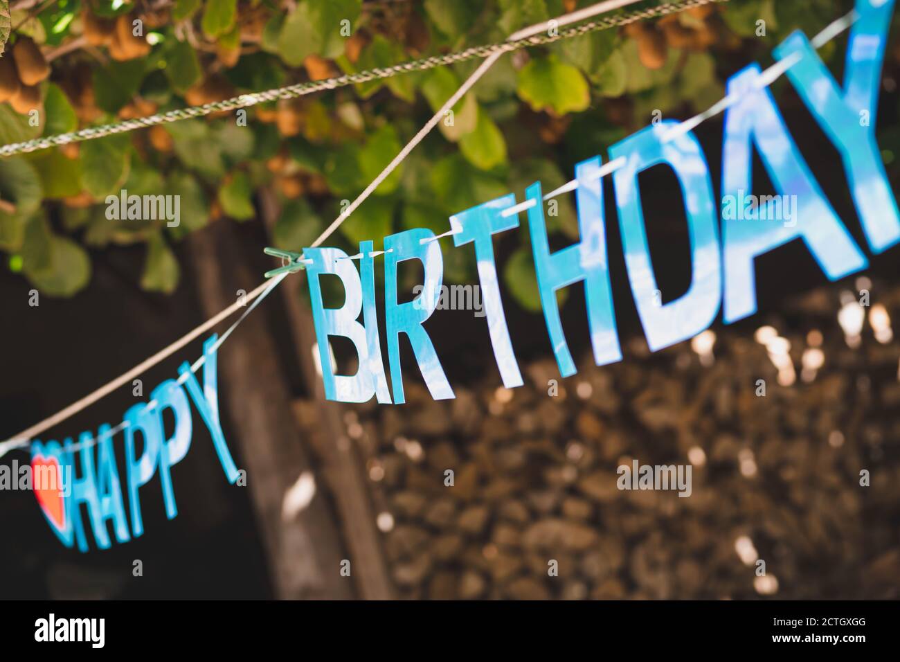 Happy birthday sign hi-res stock photography and images - Alamy