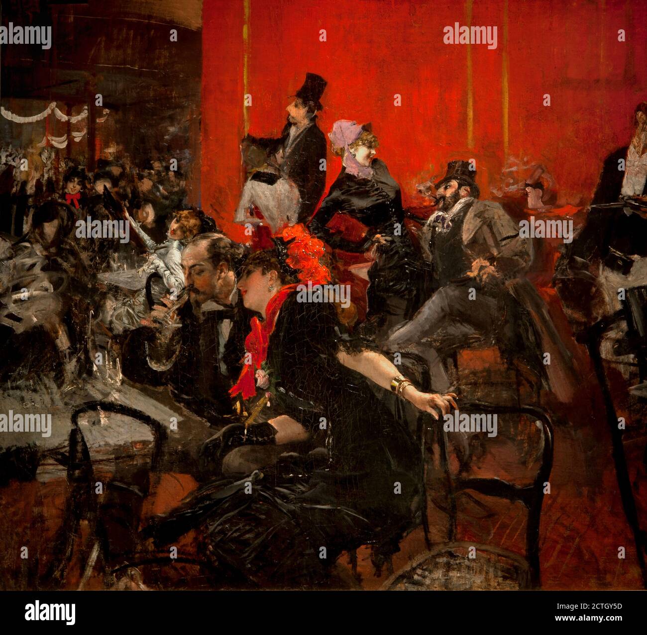 Giovanni boldini painting hi-res stock photography and images - Alamy