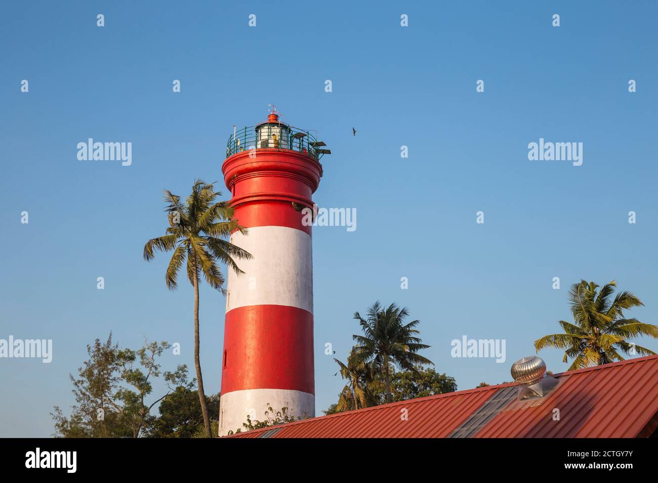 India, Kerala, Alleppey - Alappuzha, Alleppey Lighthouse Stock Photo ...