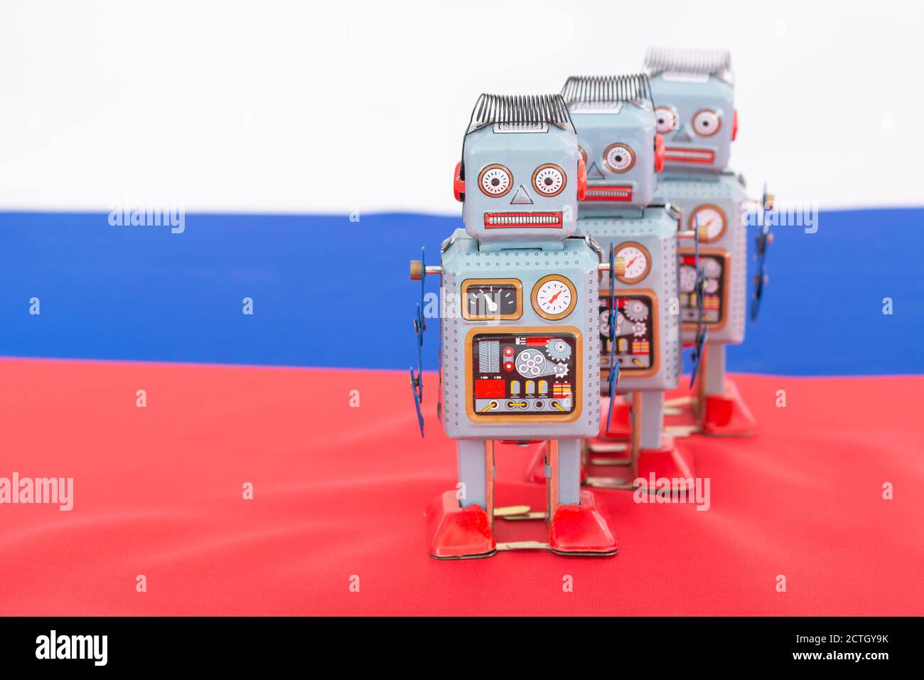 Russian hackers flag hi-res stock photography and images - Alamy