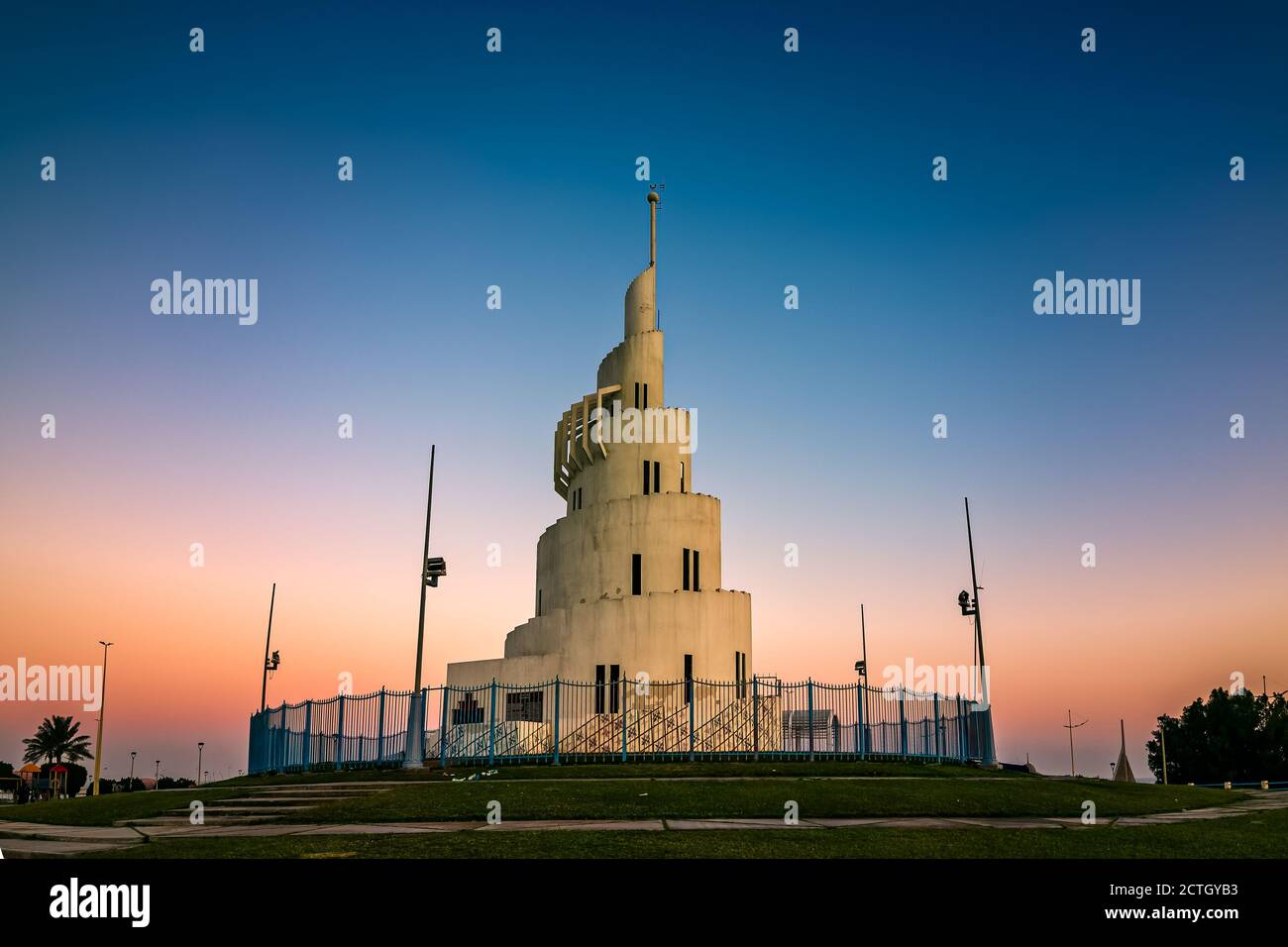 Wonderful morning view in Marjan island in Dammam Corniche -Saudi ...