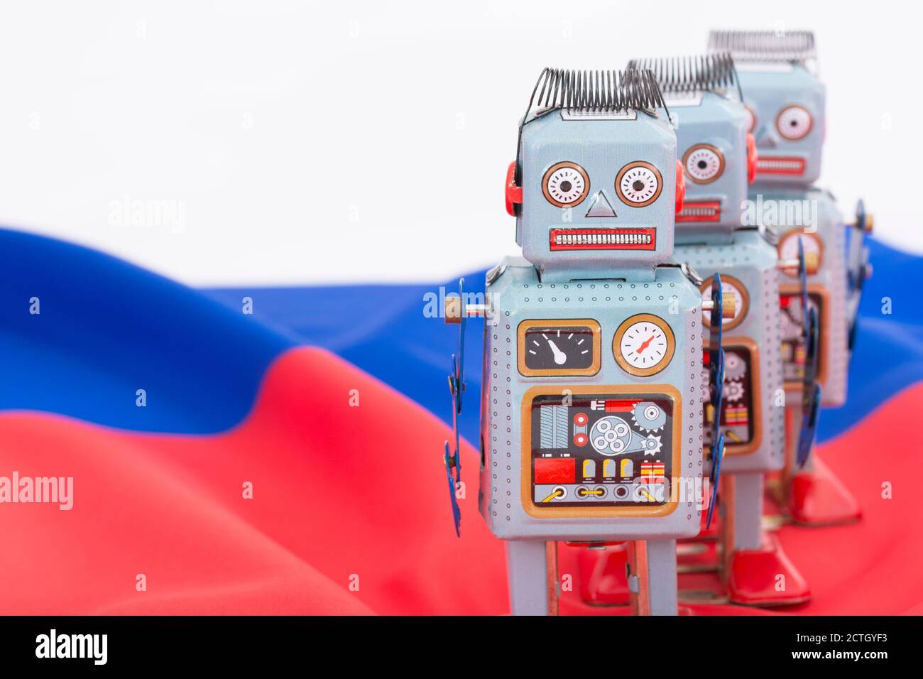 Russian hackers flag hi-res stock photography and images - Alamy