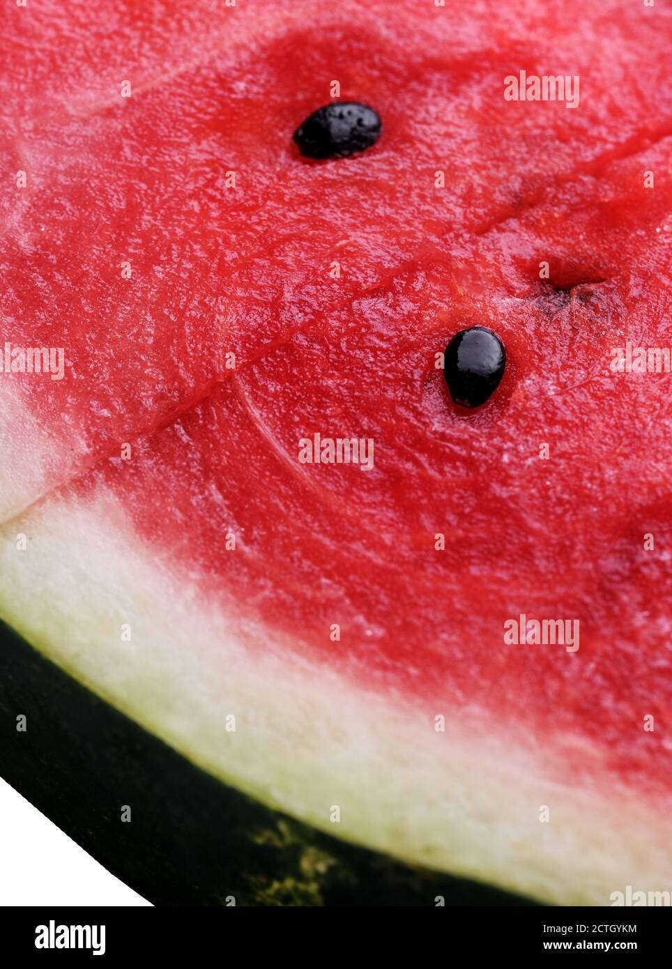 Fresh red watermelon structure, closeup. Macro Stock Photo - Alamy