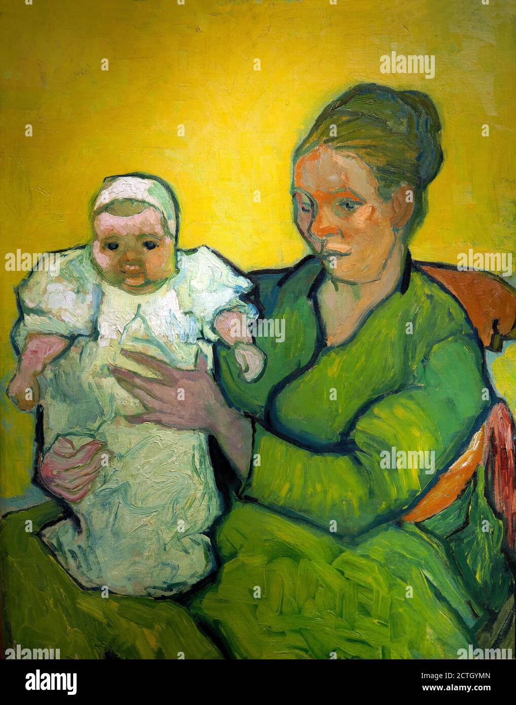 Vincent Van Gogh. 1853-1890. Portrait of Madame Augustine Roulin and ...
