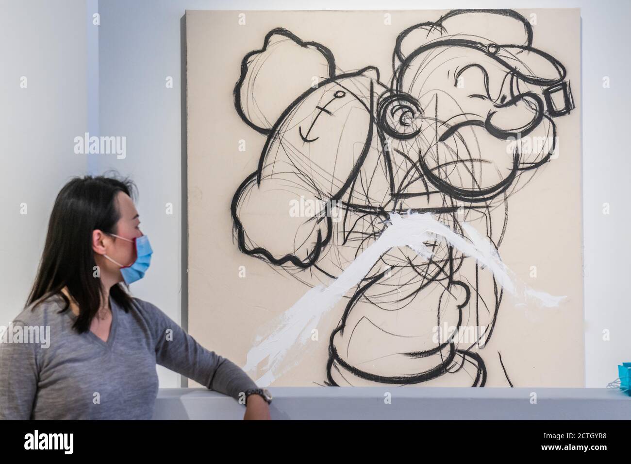 London, UK. 23rd Sep, 2020. Hot Sauce Fight, 2020 - Opera Gallery ...