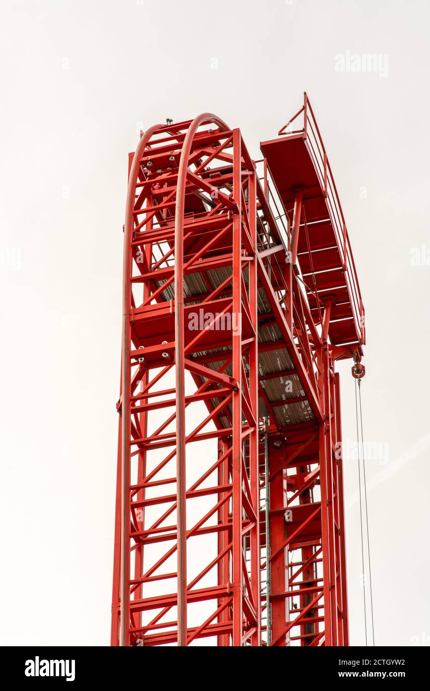Roller coaster up down hi-res stock photography and images - Alamy