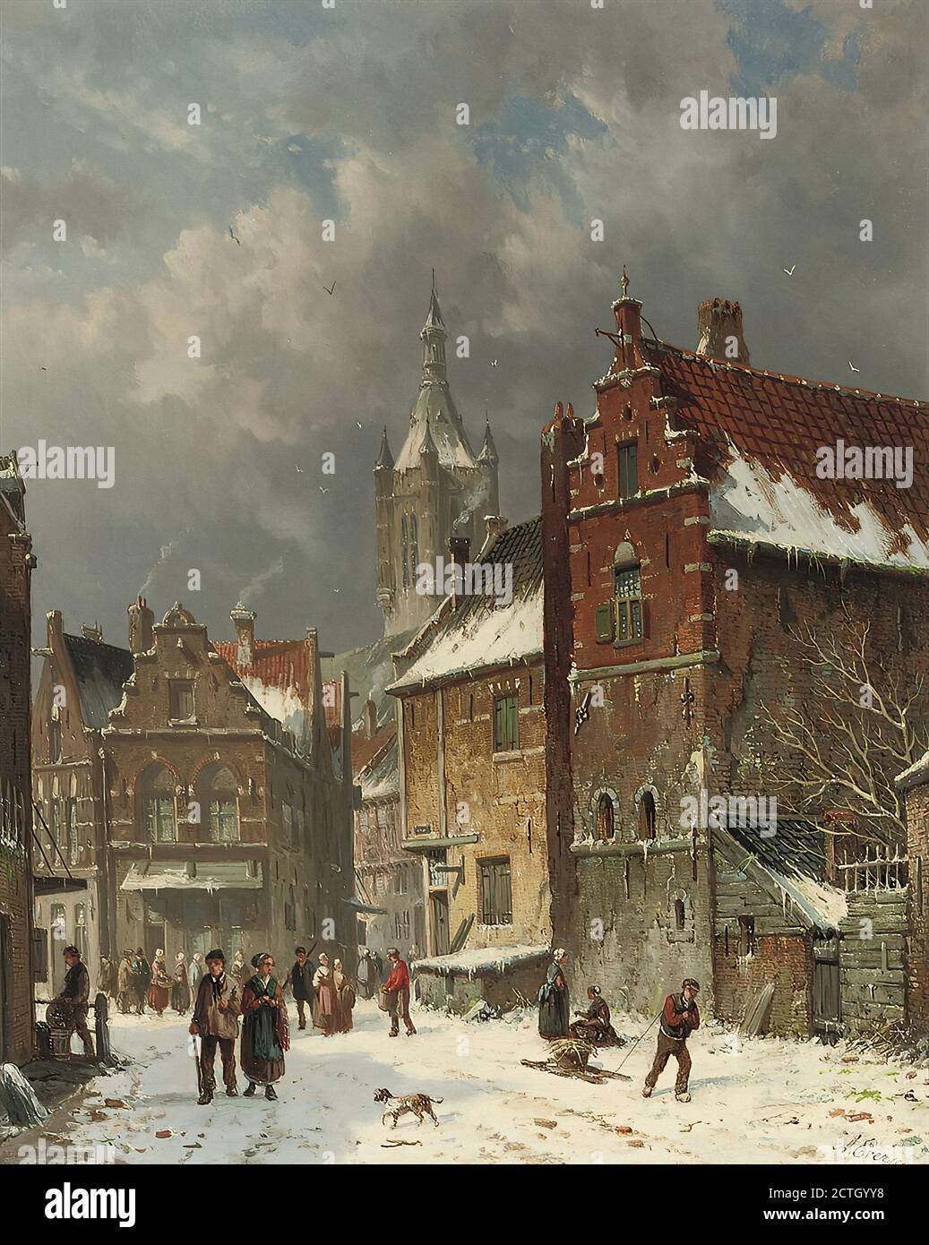 Winter delft hi-res stock photography and images - Alamy
