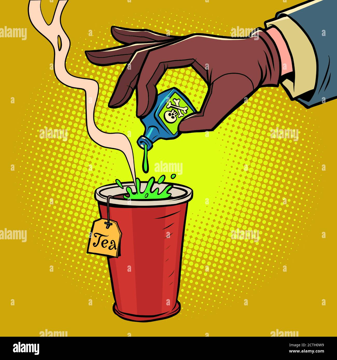 Poisonous person Stock Vector Images - Alamy