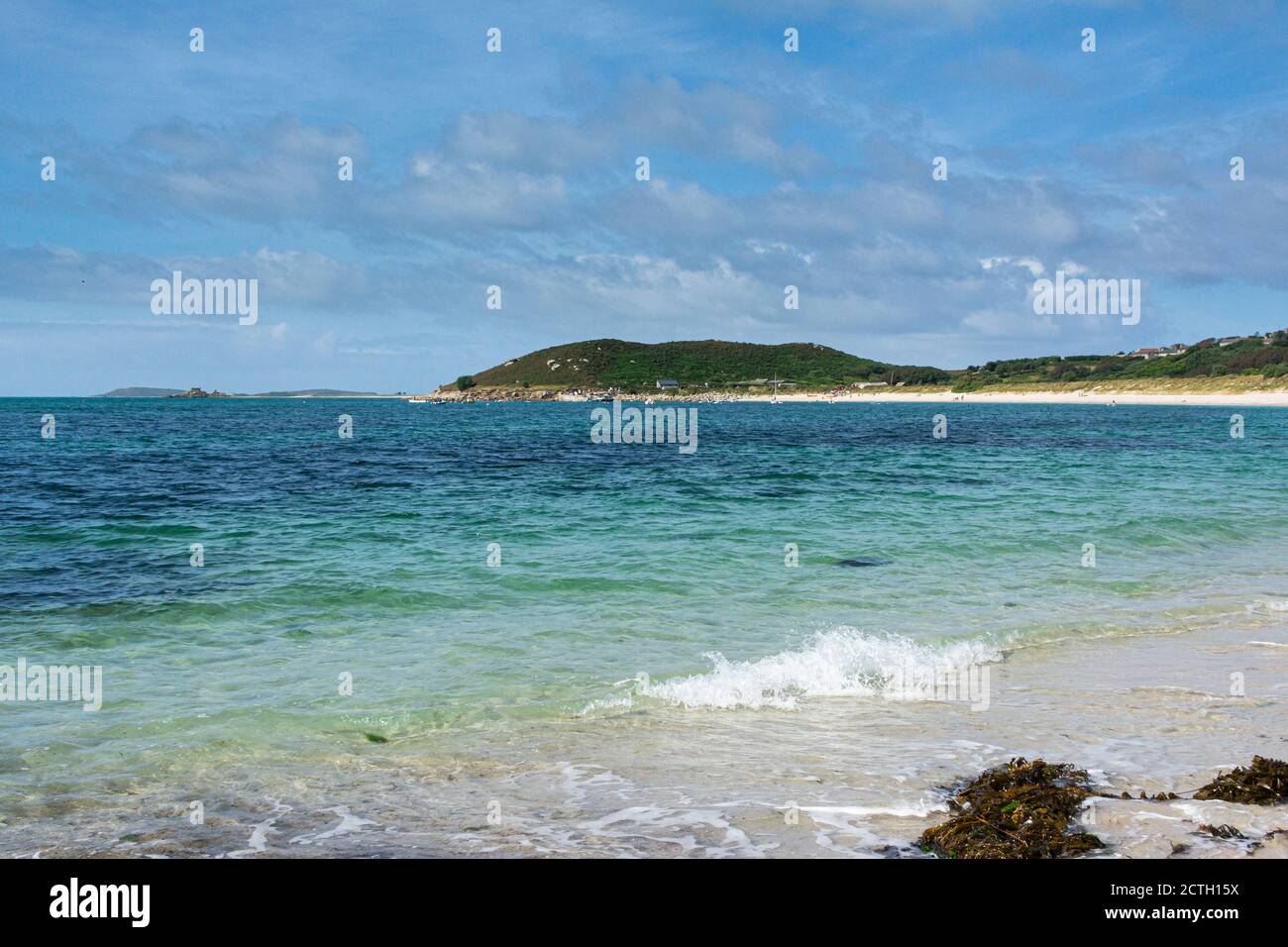 Higher Town Bay on St Martin's in the Isles of Scilly Stock Photo - Alamy