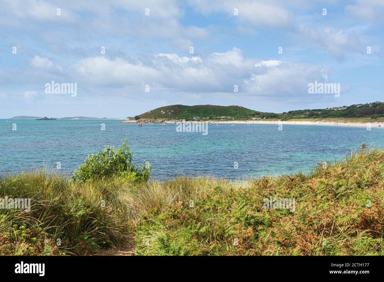 Higher Town Bay on St Martin's in the Isles of Scilly Stock Photo - Alamy