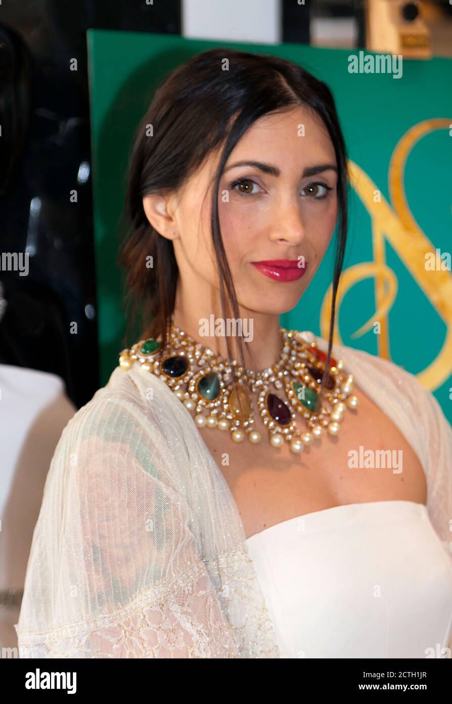 A beautiful Model poses for me, during a Fashion Shoot at a luxury ...