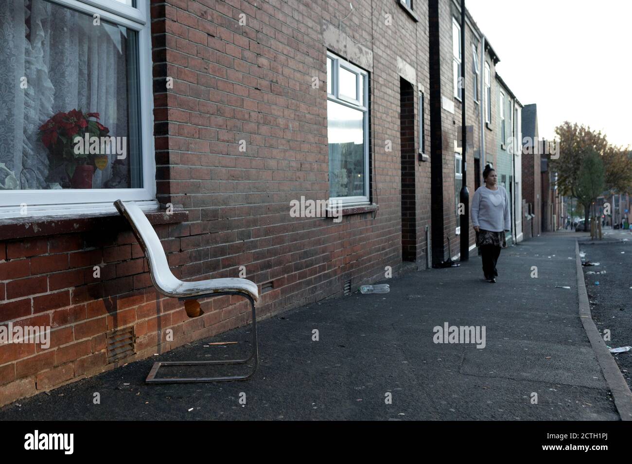 Roma community in Page Hall Sheffield Stock Photo - Alamy